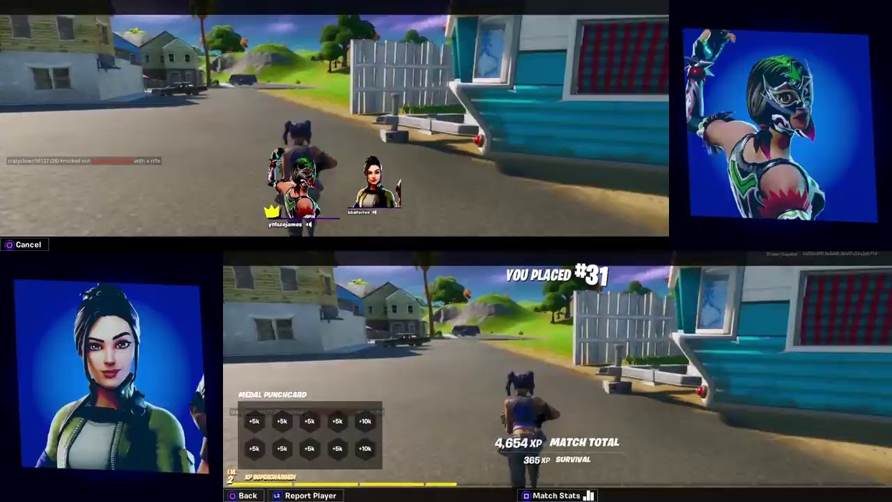 Spilt screen - YouTube