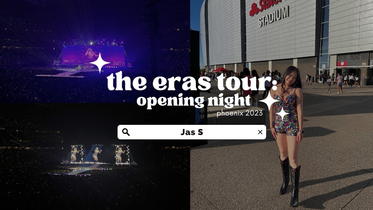 THE ERAS TOUR OPENING NIGHT! Phoenix 2023 - YouTube