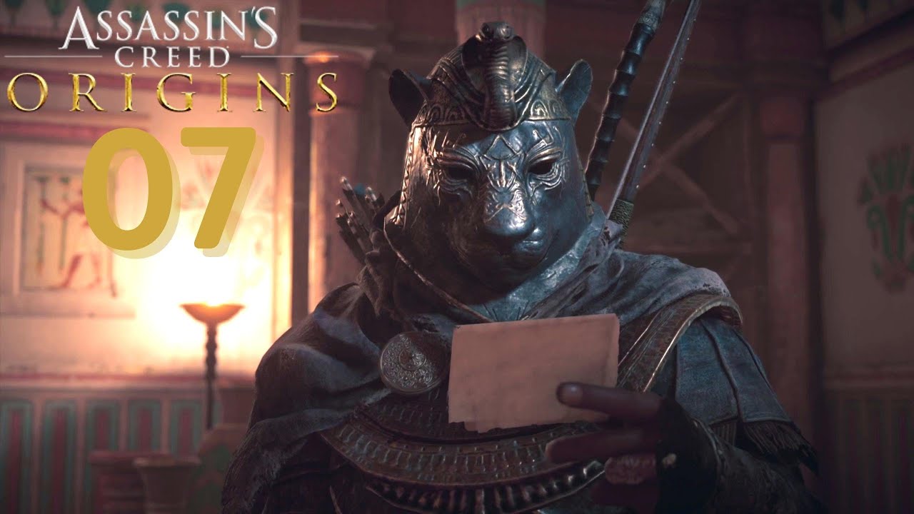 Assassin's Creed Origins Playthrough Part 7 - To Letopolis - YouTube