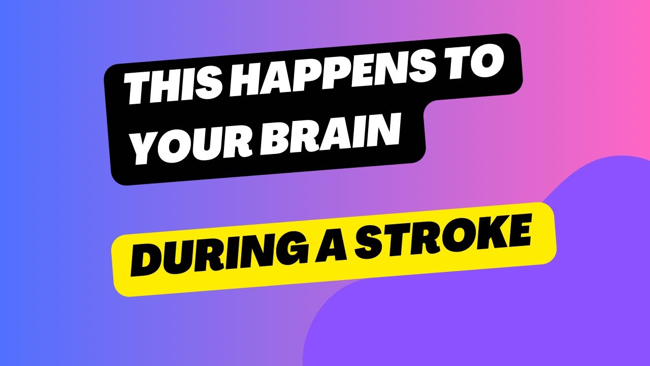 UNBELIEVABLE THING THAT HAPPENS DURING A STROKE; HOW TO KNOW ONE IS HAVING A STROKE! - YouTube