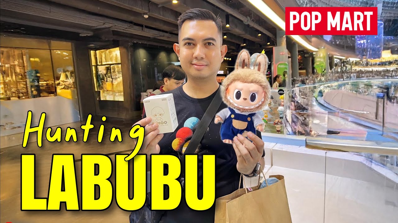 HUNTING LABUBU DI POPMART SIAM CENTER BANGKOK - YouTube