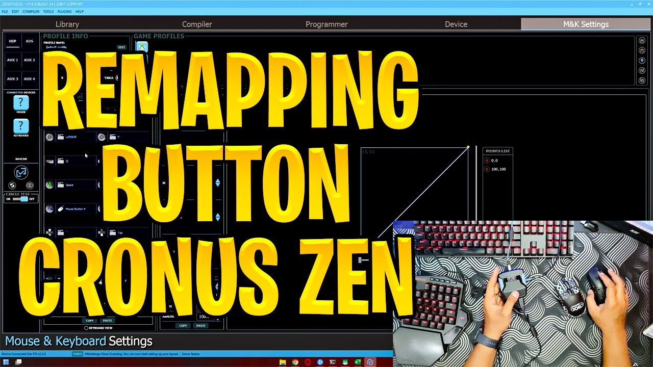 How To Binding Key on Cronus Zen - YouTube