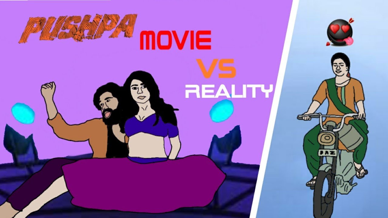 Pushpa Movie Vs Reality #part8 || Allu Arjun | Rashmika | Funny 2d ...