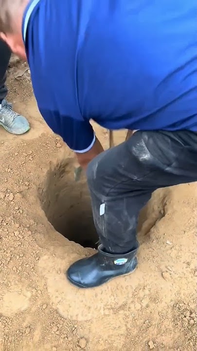 Simple techniques for digging deep holes, good tools make the craftsman ...