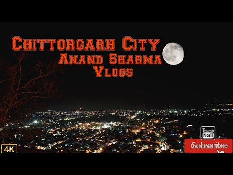 Chittorgarh City Night View _Short Vlog @anandsharmavlogs7449 - YouTube
