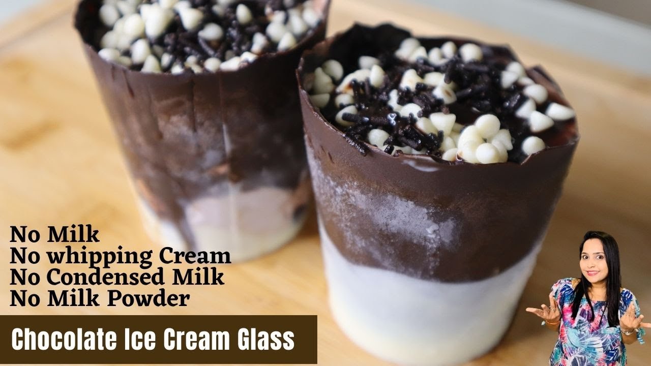 Chocolate Ice cream Recipe | How to Make Chocolate Ice Cream | Choco ...