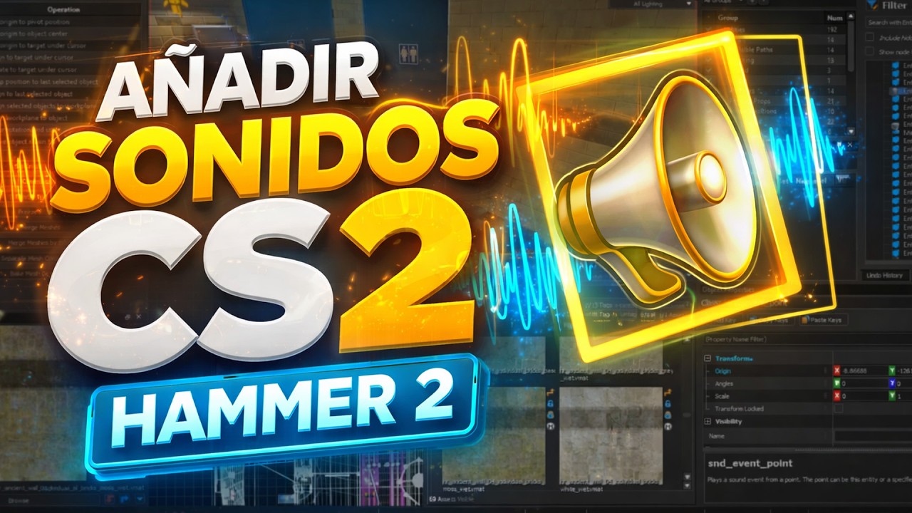 Cómo AÑADIR SONIDOS en CS2 Hammer - YouTube