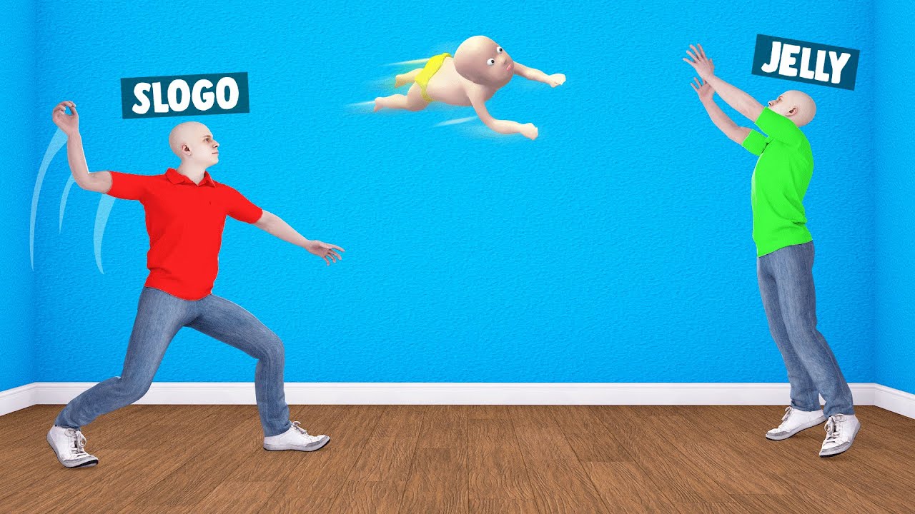 Playing CATCH With A BABY! (Who's Your Daddy) - YouTube