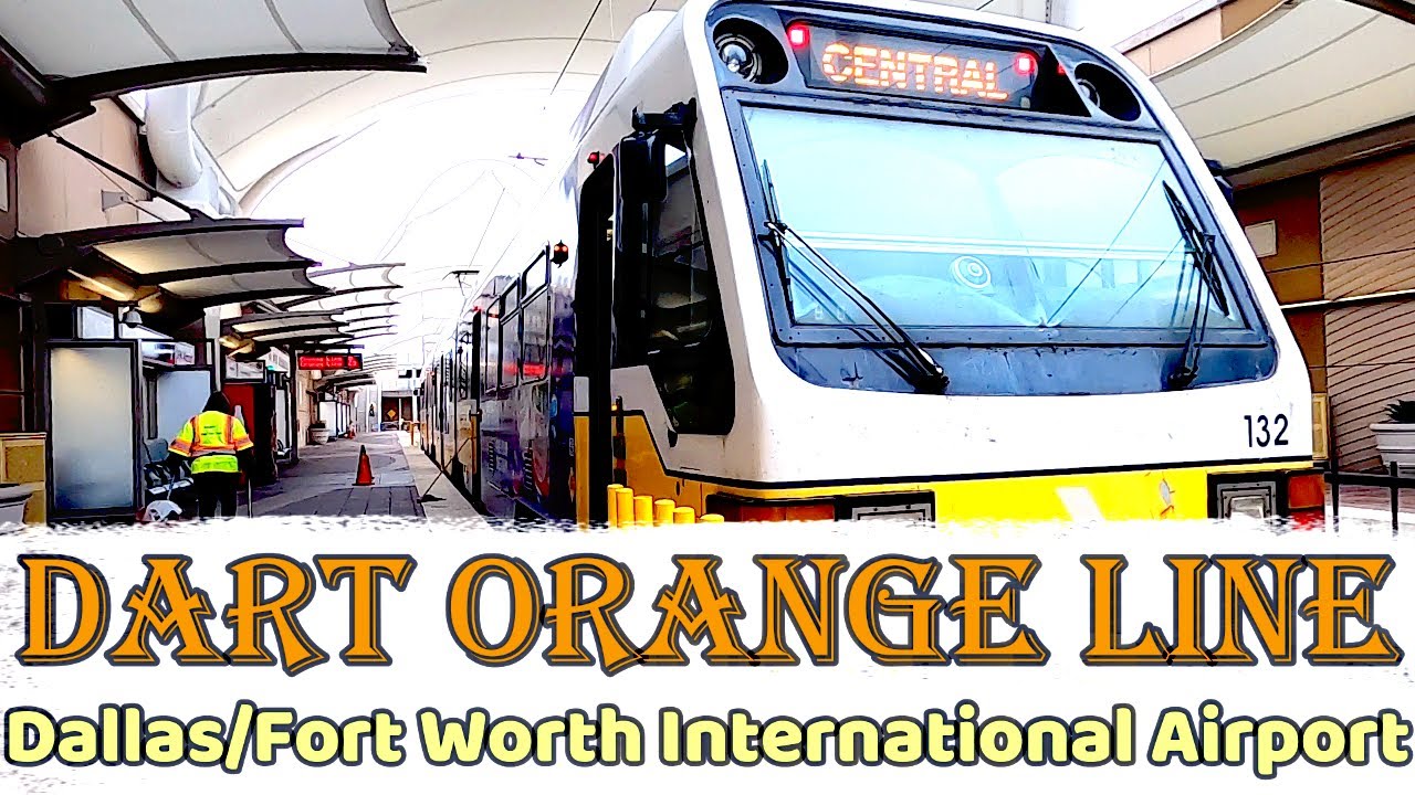 🚃DART Station-Orange Line- Terminal A-Dallas/Fort Worth International ...