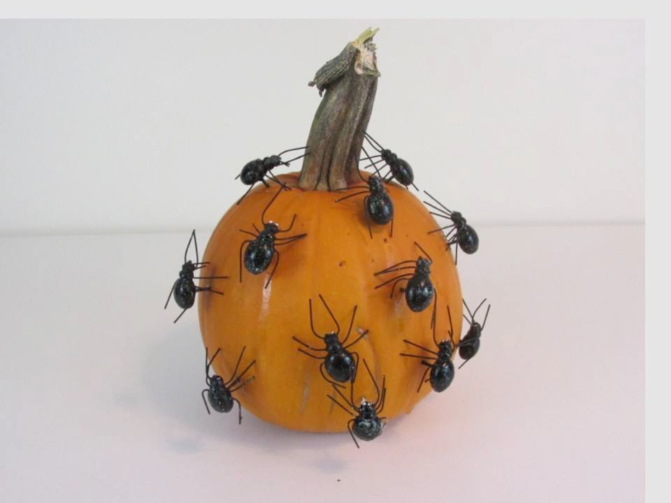 Spider Pumpkin Craft | sponsored - YouTube
