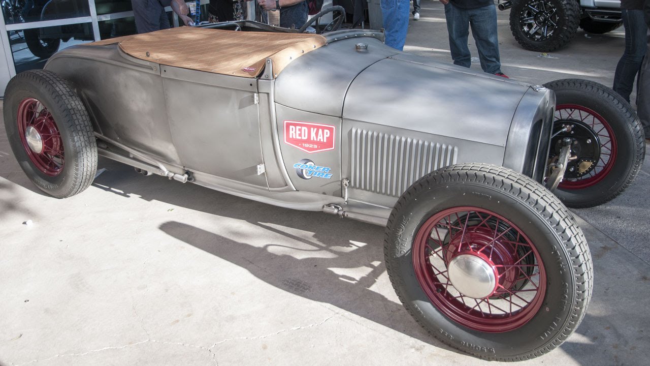 Heath Pinter's 1928 Model A Speedster at SEMA Show 2015 - YouTube