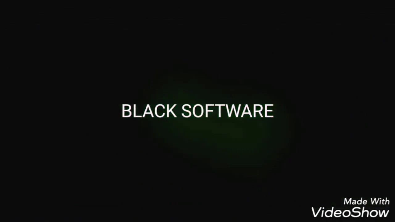 BLACK SOFTWARE REAL TIME - YouTube