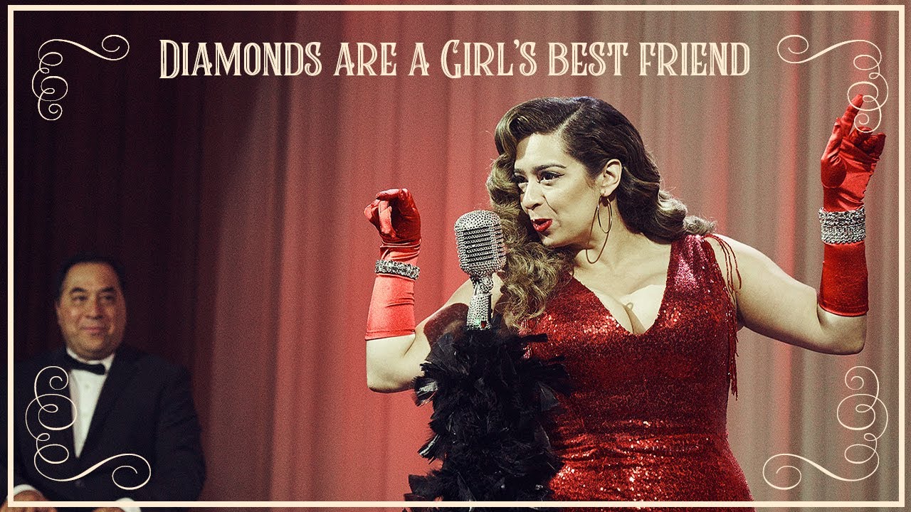Diamonds Are a Girls Best Friend - Marilyn Monroe Jazz Cover (The ...