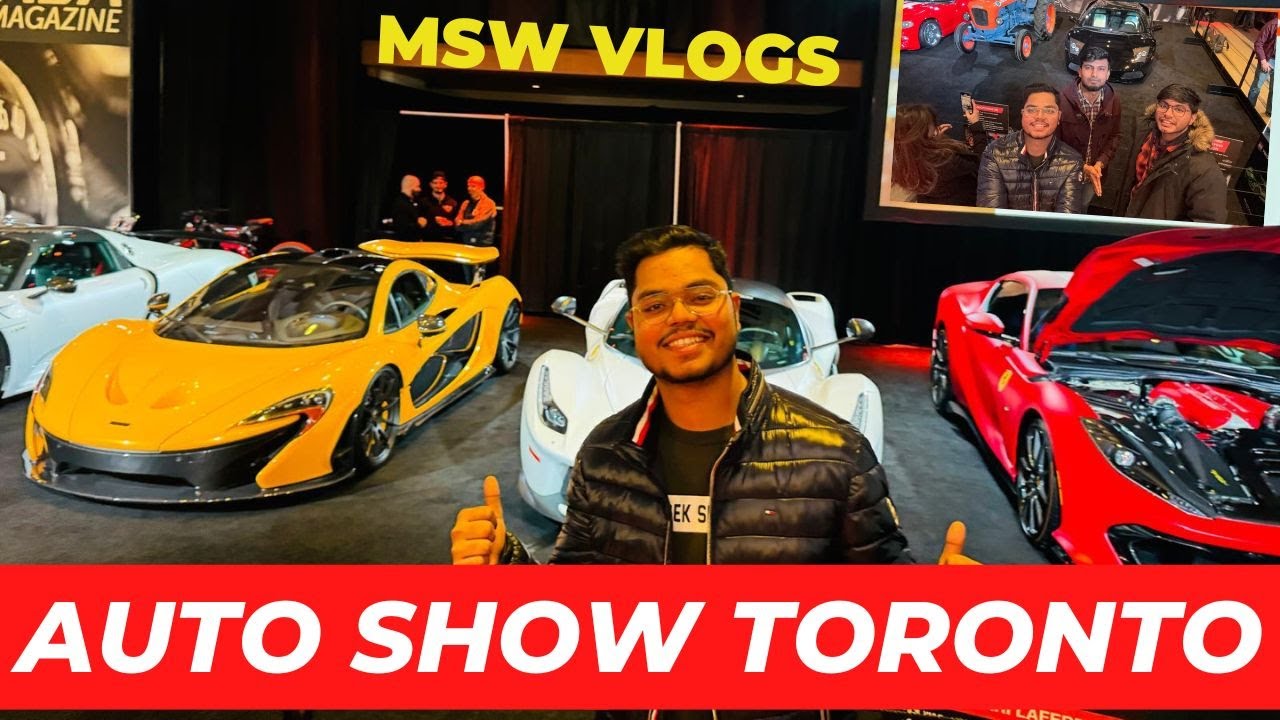 Auto Show Toronto 2024 | MTCC | Ferrari | Lamborghini #cars #toronto # ...