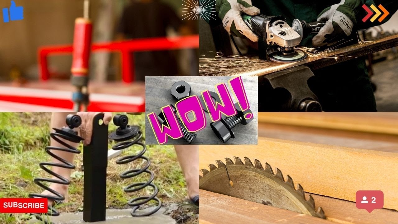 Making things from scrap | DIY Projects |Unique Idea | Springs scrap ...