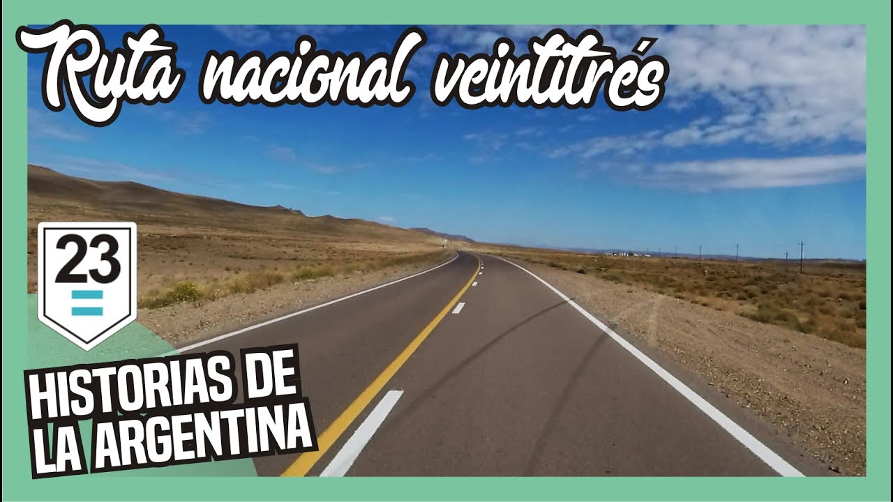 🌄Por la RUTA 23🌞a Ing. JACOBACCI para conocer LA TROCHITA🚂🚃 - Rio Negro ...