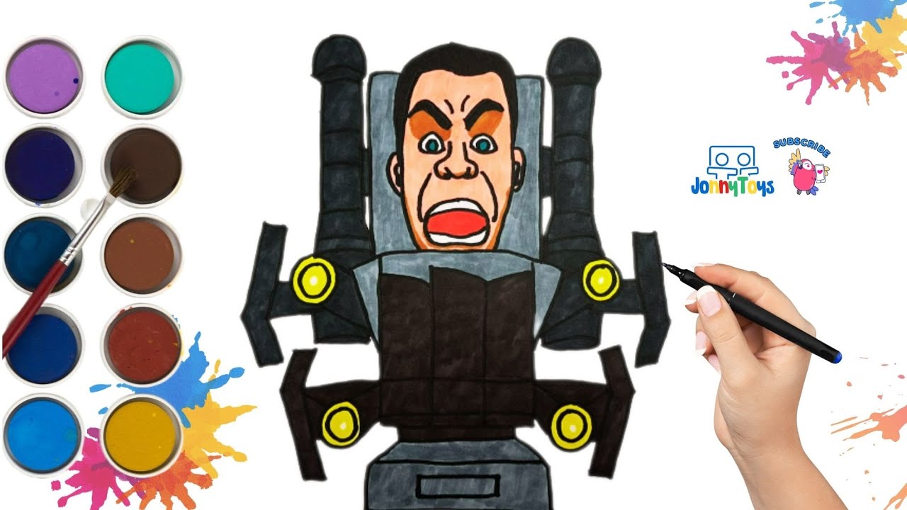 How to DRAW G-MAN - Skibidi Toilet - YouTube