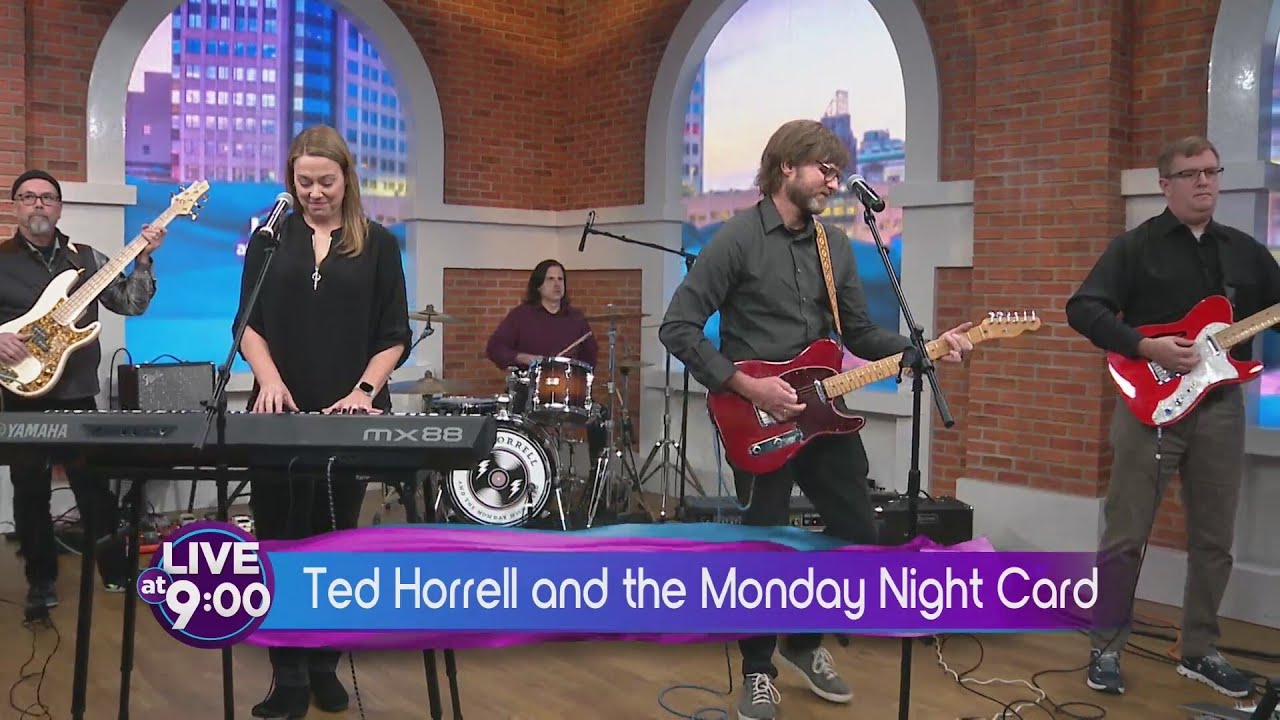 Ted Horrell & the Monday Night Card perform live before their vinyl ...