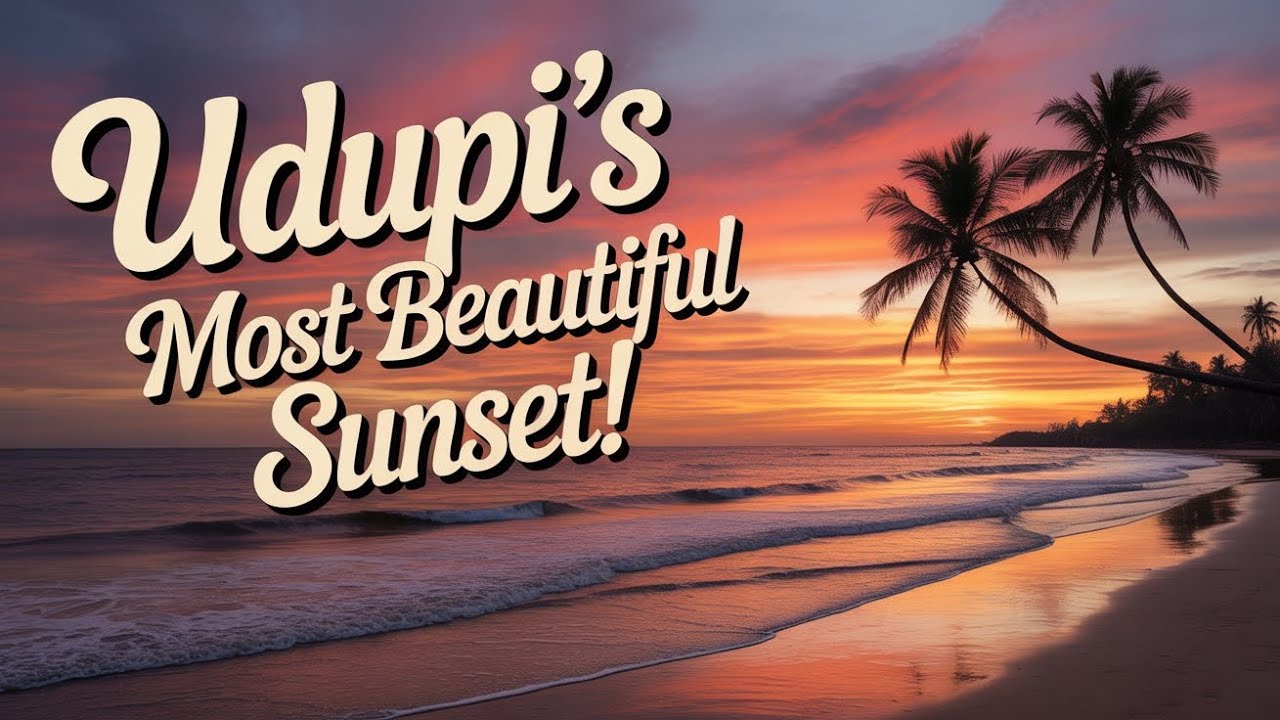Sunset View Point at Maple Beach | Udupi Video - YouTube