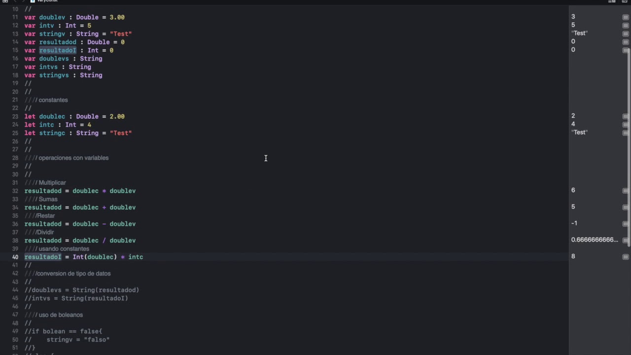 Variables Y Constantes Swiftui Constants And Variables Swiftui Youtube 9383