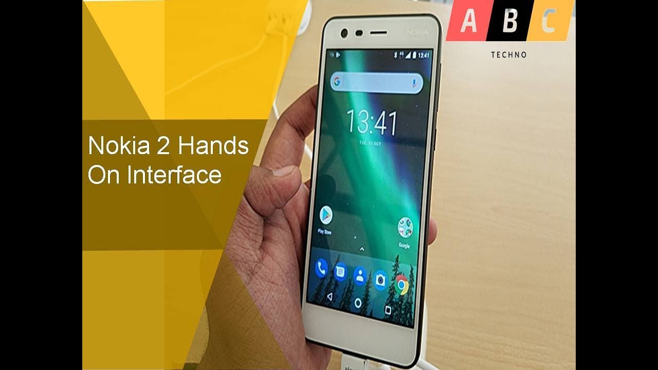 Nokia 2 Hands On Interface - YouTube