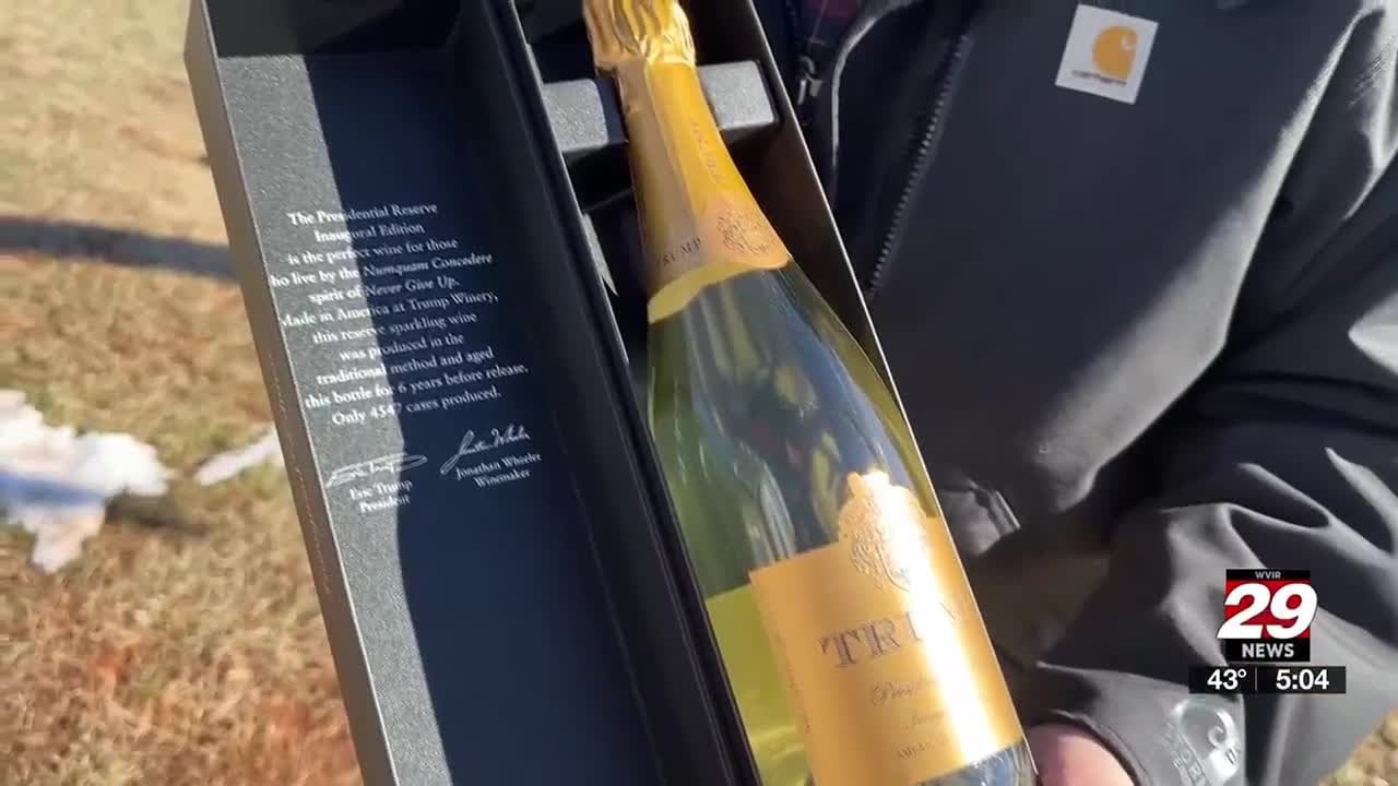 Trump Winery puts out special inauguration wine - YouTube
