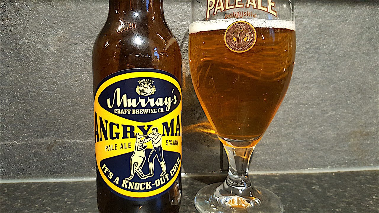 Murray's Angry Man Pale Ale By Murray's Craft Brewing Company ...