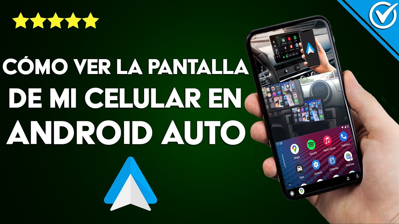 ¿Cómo ver la pantalla de mi celular en ANDROID AUTO? - Herramientas de conducción - YouTube