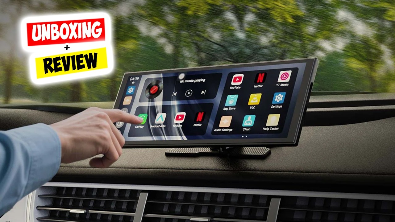 Portable Car Display: Apple CarPlay & Android Auto Made Easy - YouTube