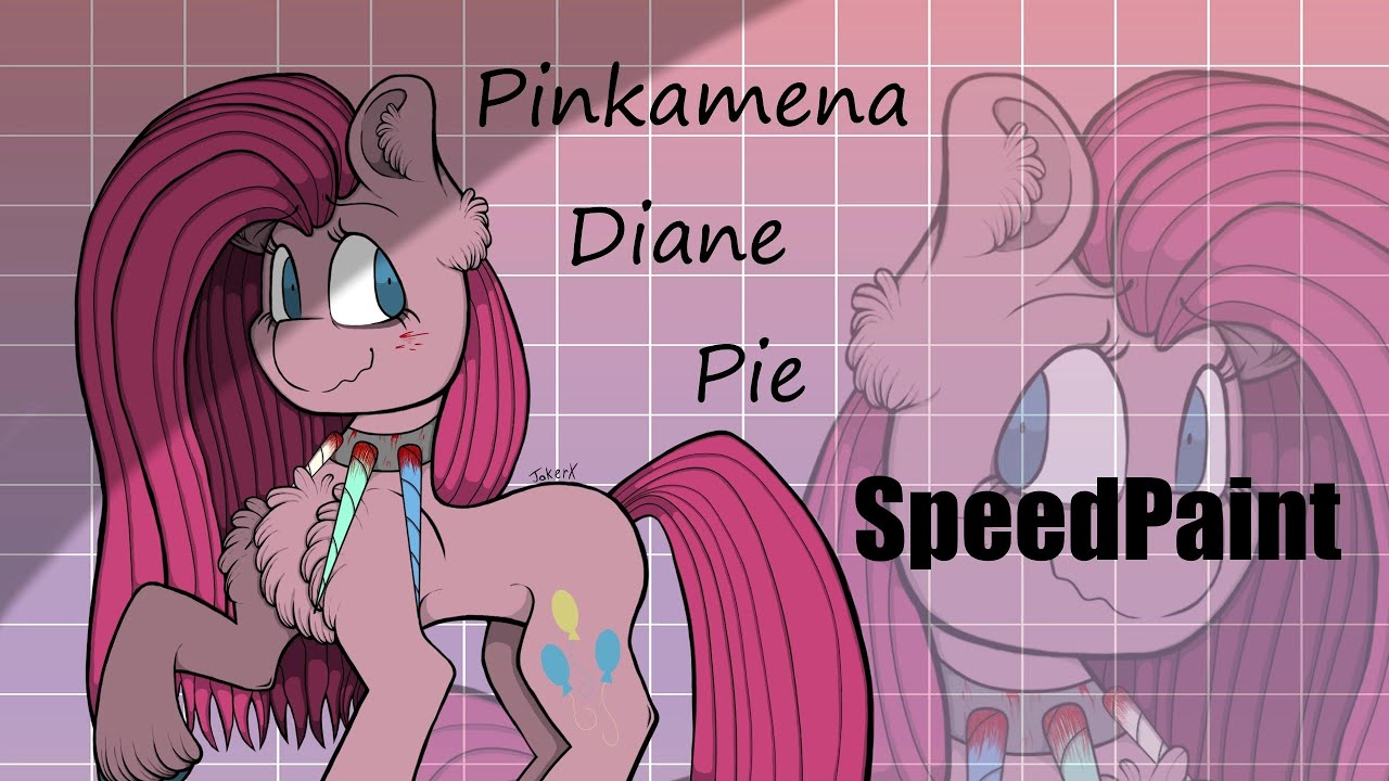 SpeedPaint | Pinkamena Diane Pie - YouTube