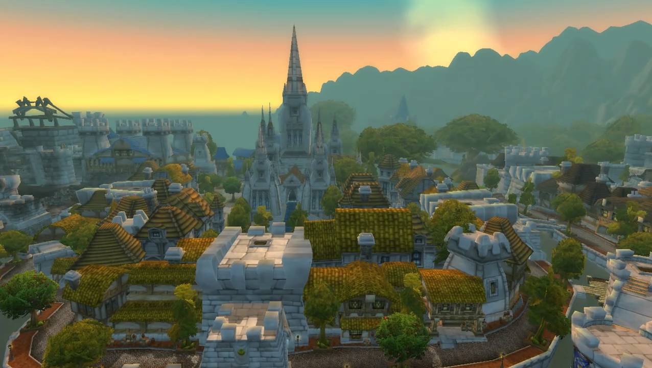 Cataclysm Stormwind changes tour FROM THE AIR! - YouTube