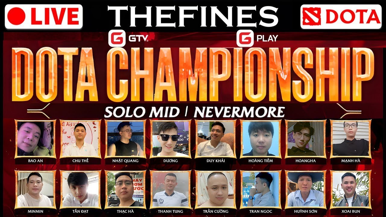 🔴 DotA Live︱Stream by TheFines︱Giải đấu GPlay Dota Championship・Solo ...