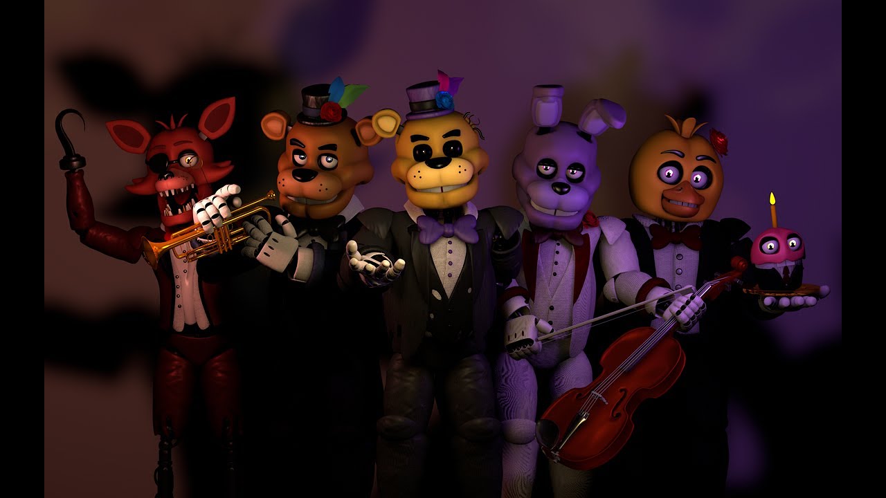 [FNaF/C4D] Big band animatronics release! - YouTube