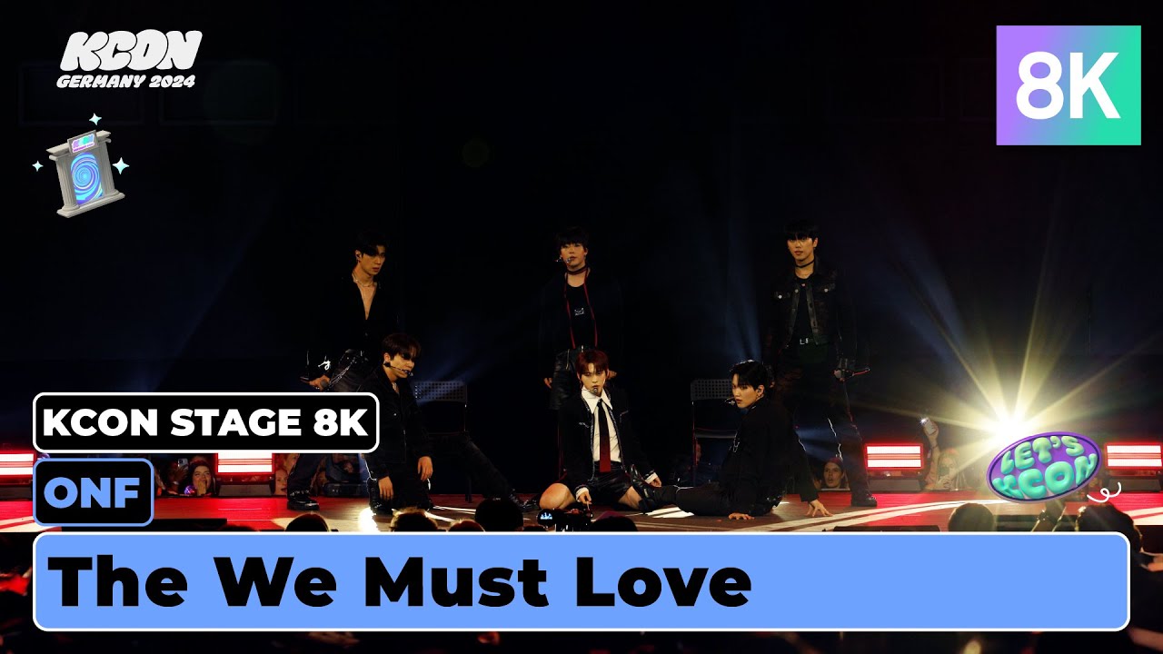 [8K] ONF (온앤오프) - The 사랑하게 될 거야 (The We Must Love) | KCON STAGE FULL ...