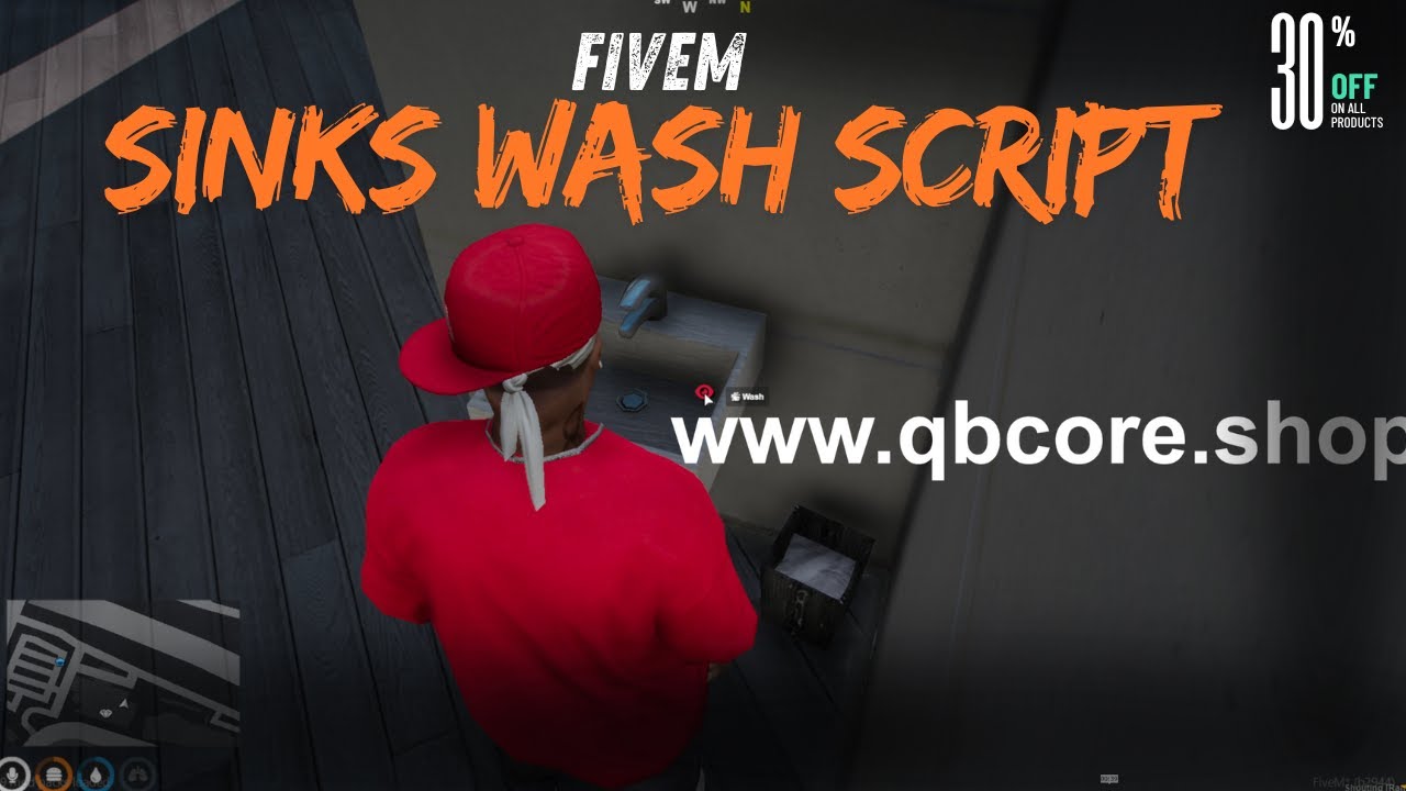 Fivem sinks wash script : Wash your ped’s hands in different types of ...