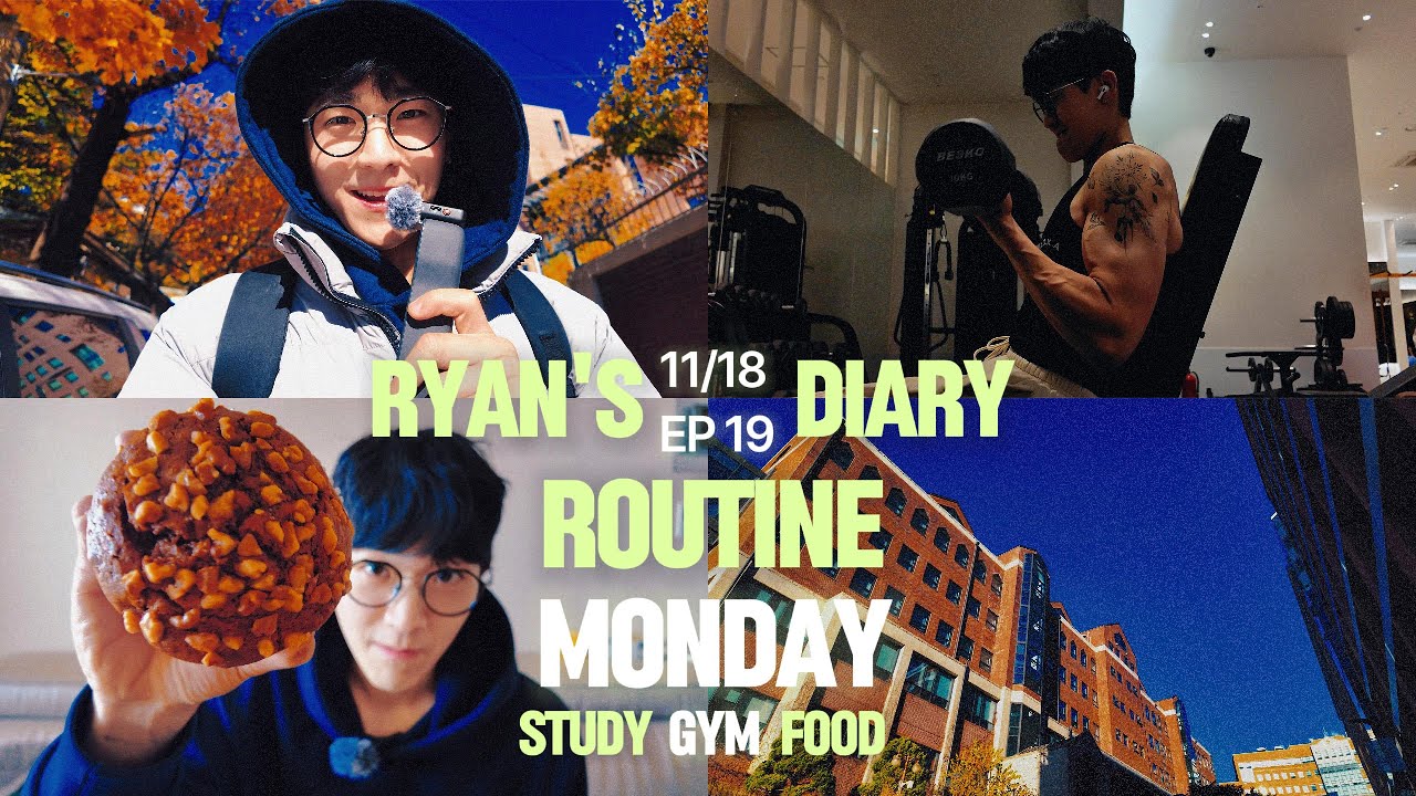 UNFILTERED Student Life In Korea 🇰🇷📚(Ryan's Diary EP19) - YouTube