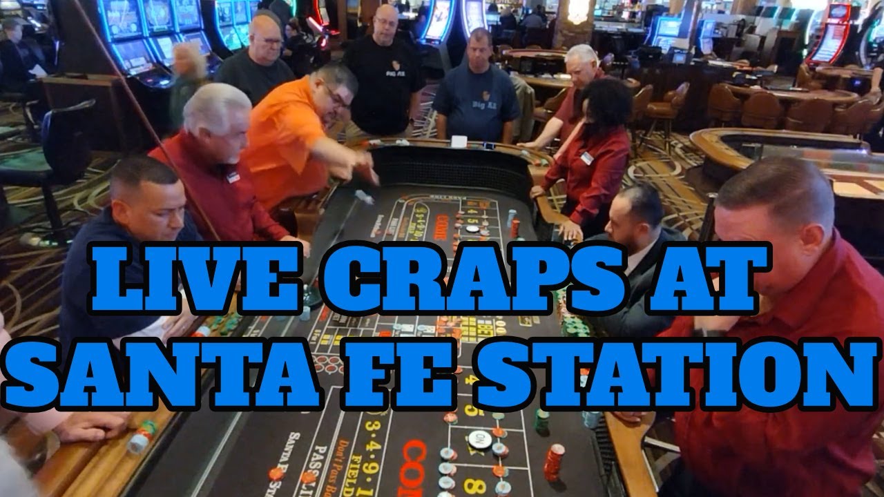 Live Craps at Santa Fe Station - YouTube