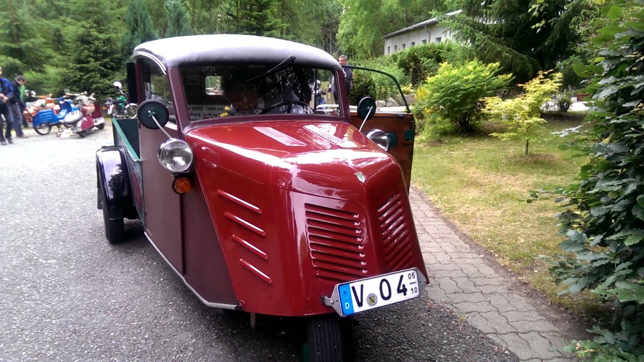 Dynastart Startvorgang Framo 1937 - YouTube