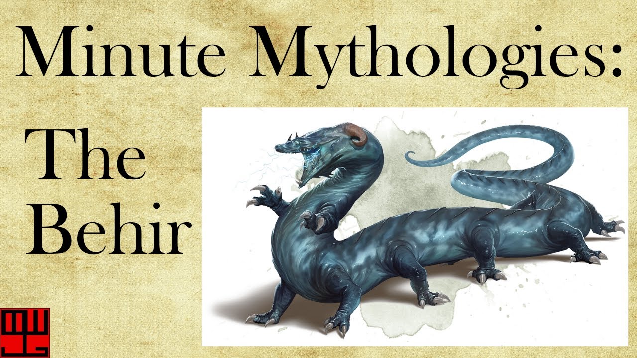 Minute Mythology: The D&D Behir! - YouTube