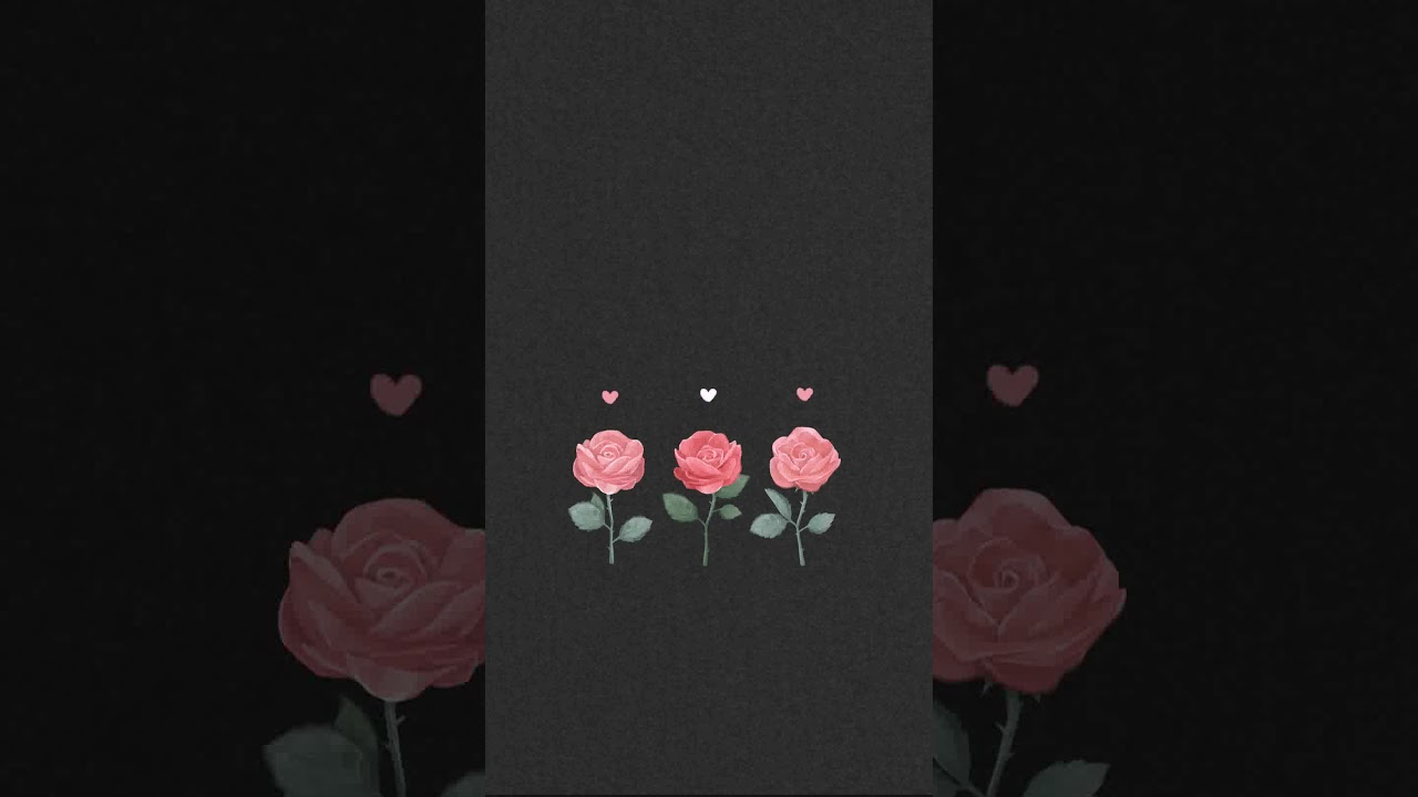simple roses Animated - YouTube