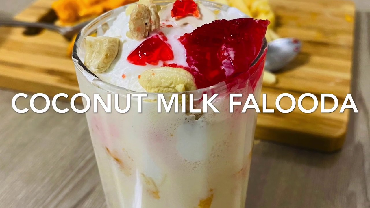 COCONUT MILK FALOODA - YouTube