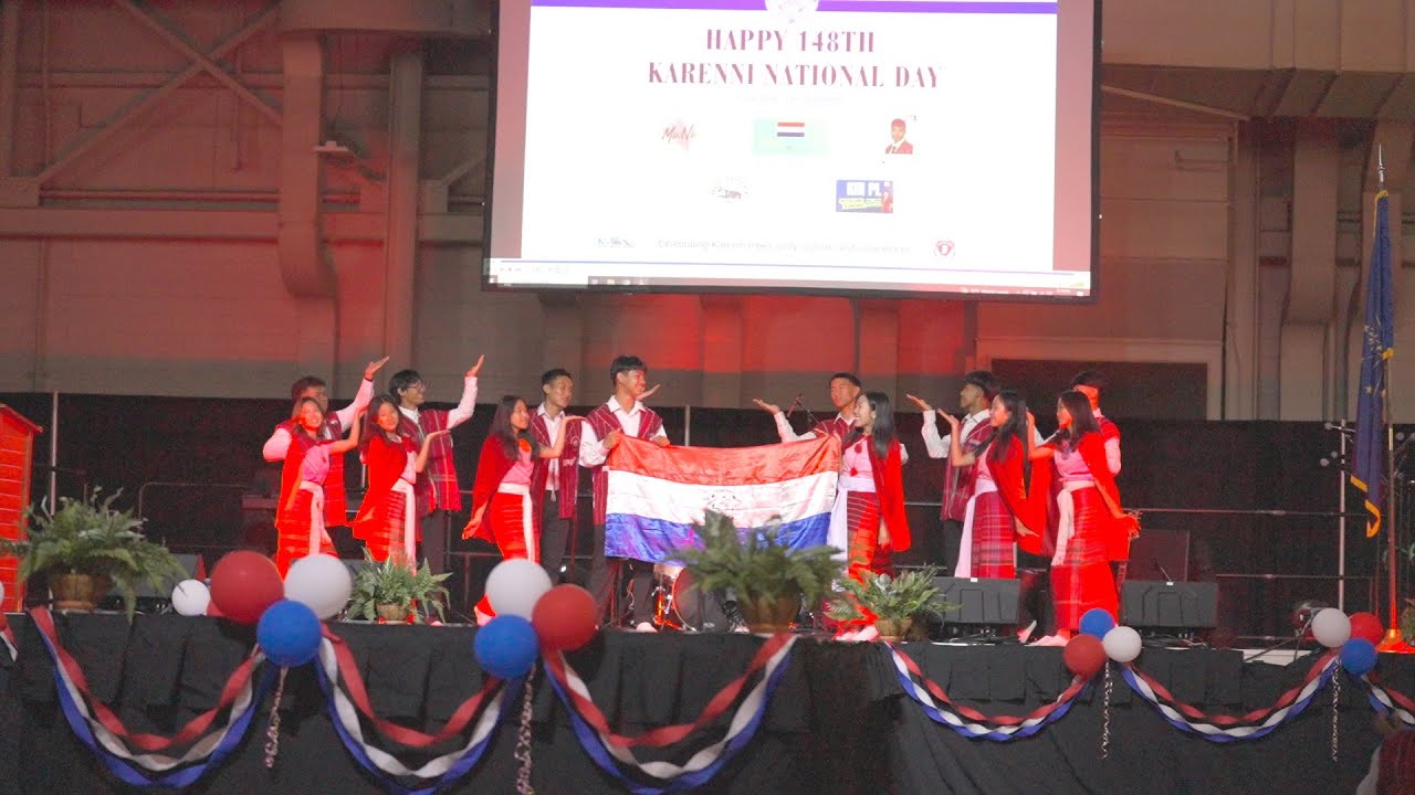 148th Karenni National Day [Kayah dance Buffalo Youth] - YouTube