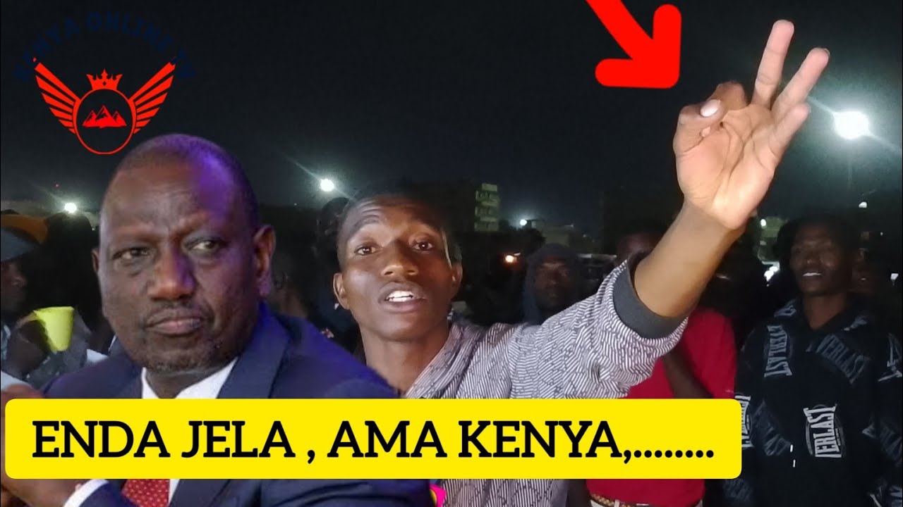 RUTO MAMBO NI MATATU, HUENDE JELA, UAME KENYA AMA TUKUPELEKE BINGUNI ...