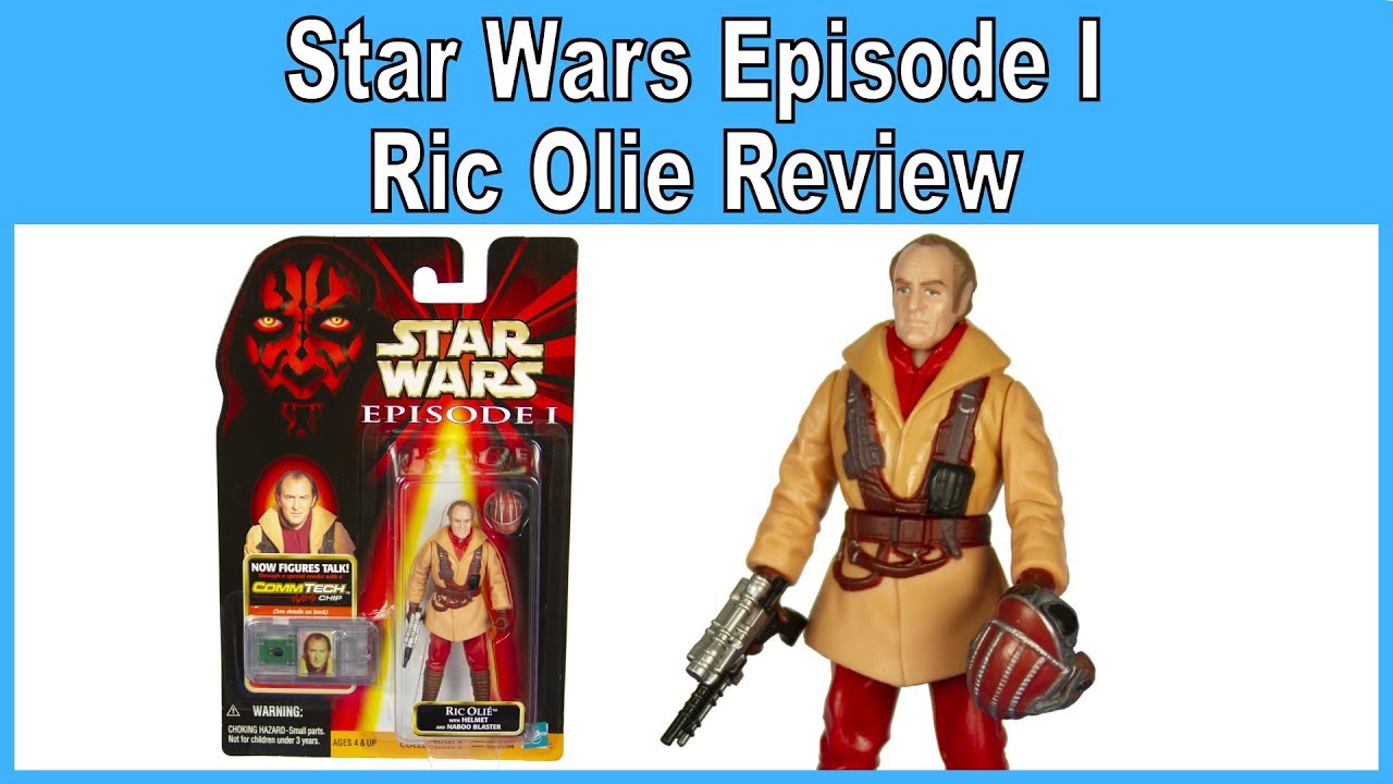 Star Wars 3.75" Episode I Ric Olie Review - YouTube