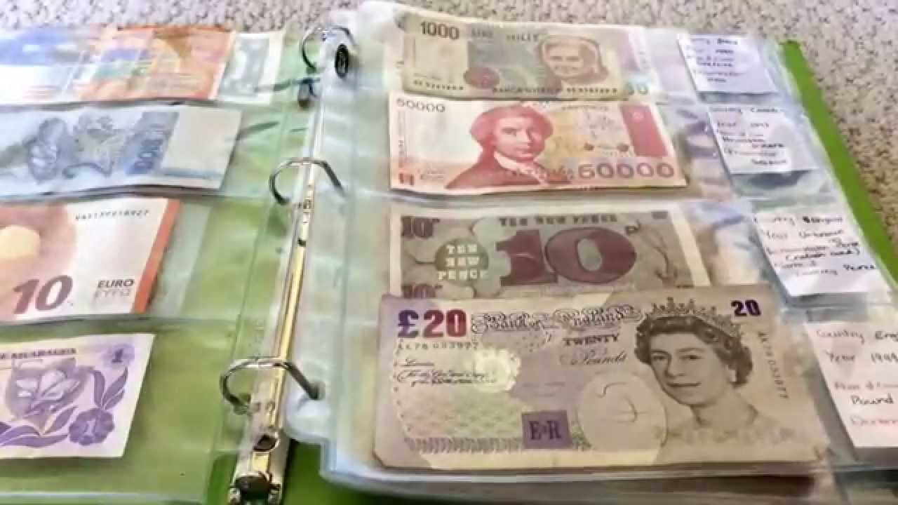 My small, big banknote collection!! - YouTube