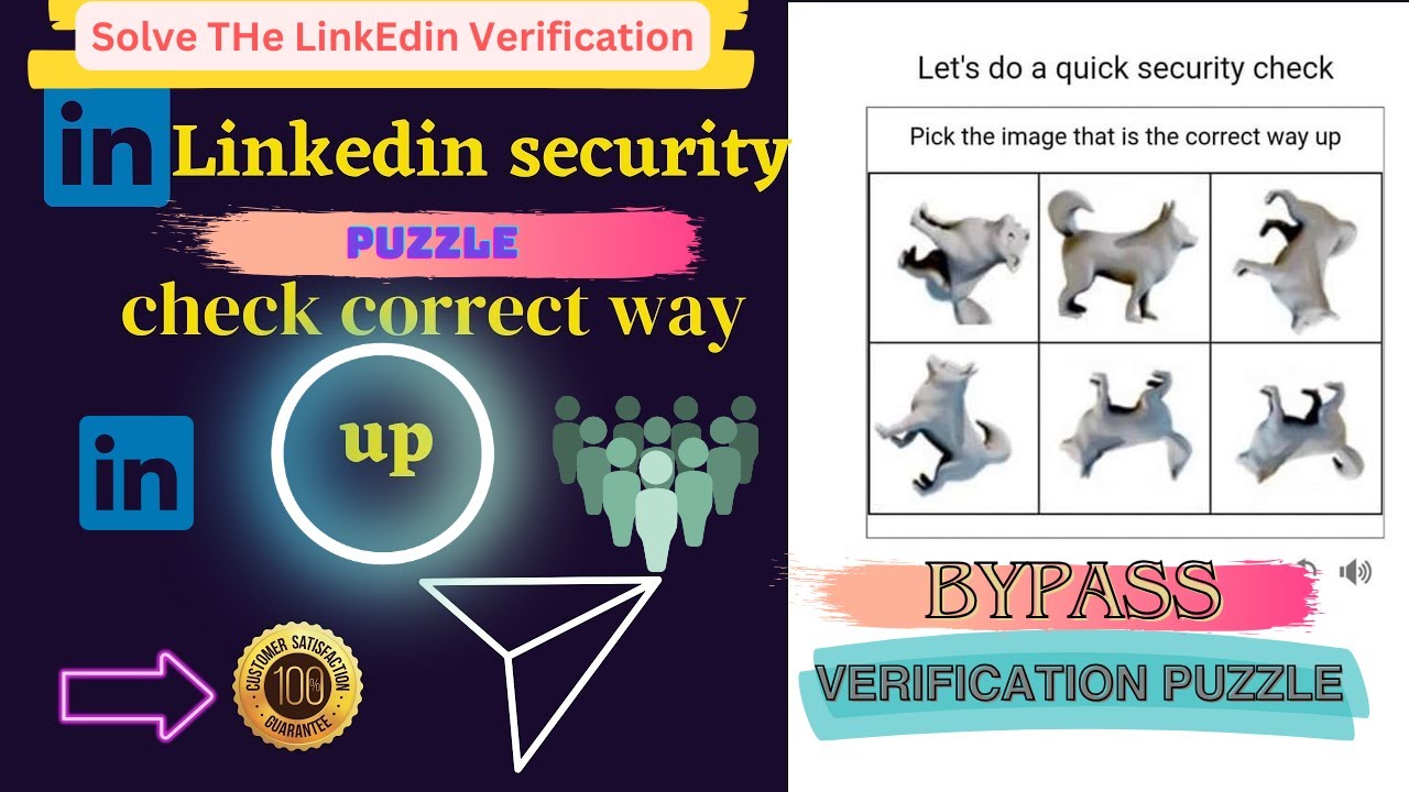 Solve the linkedin Puzzle Verification Easily Bypass & Get Back ...
