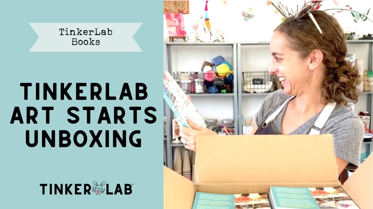TinkerLab Art Starts Book Unboxing - YouTube