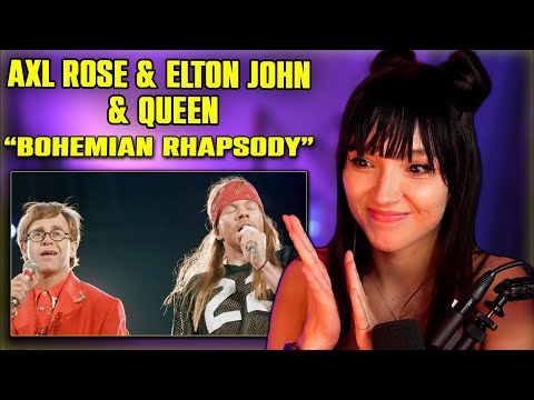 Axl Rose / Elton John / Queen - Bohemian Rhapsody | FIRST TIME REACTION | Live