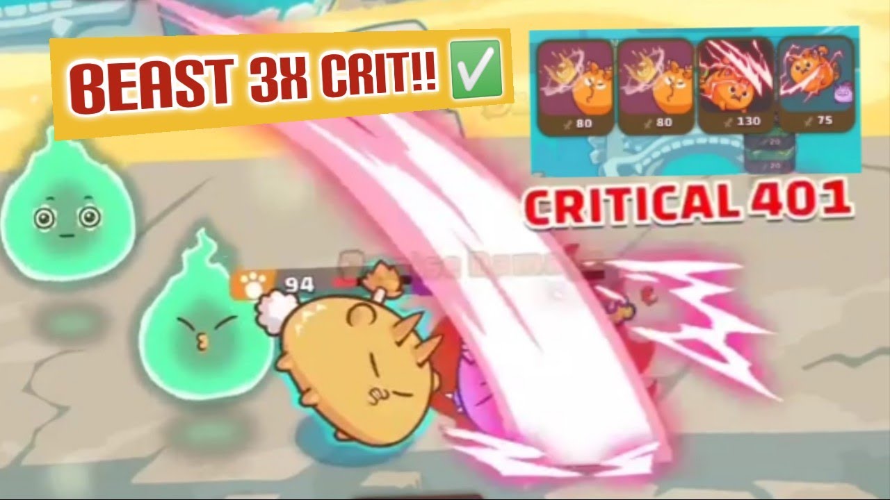 BEAST CRIT|Ronin+Dual Blade+Goda (Axie Infinity) - YouTube
