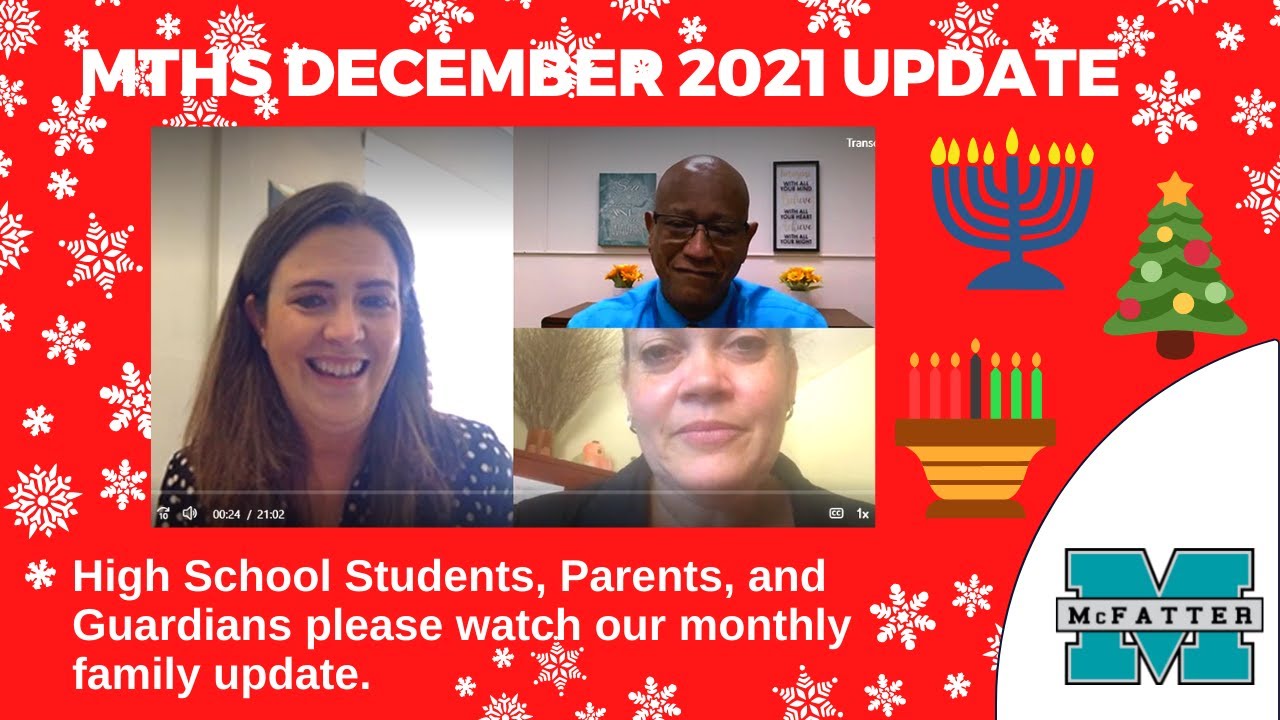 MTHS Updates Dec 2021 (21 mins.) - YouTube
